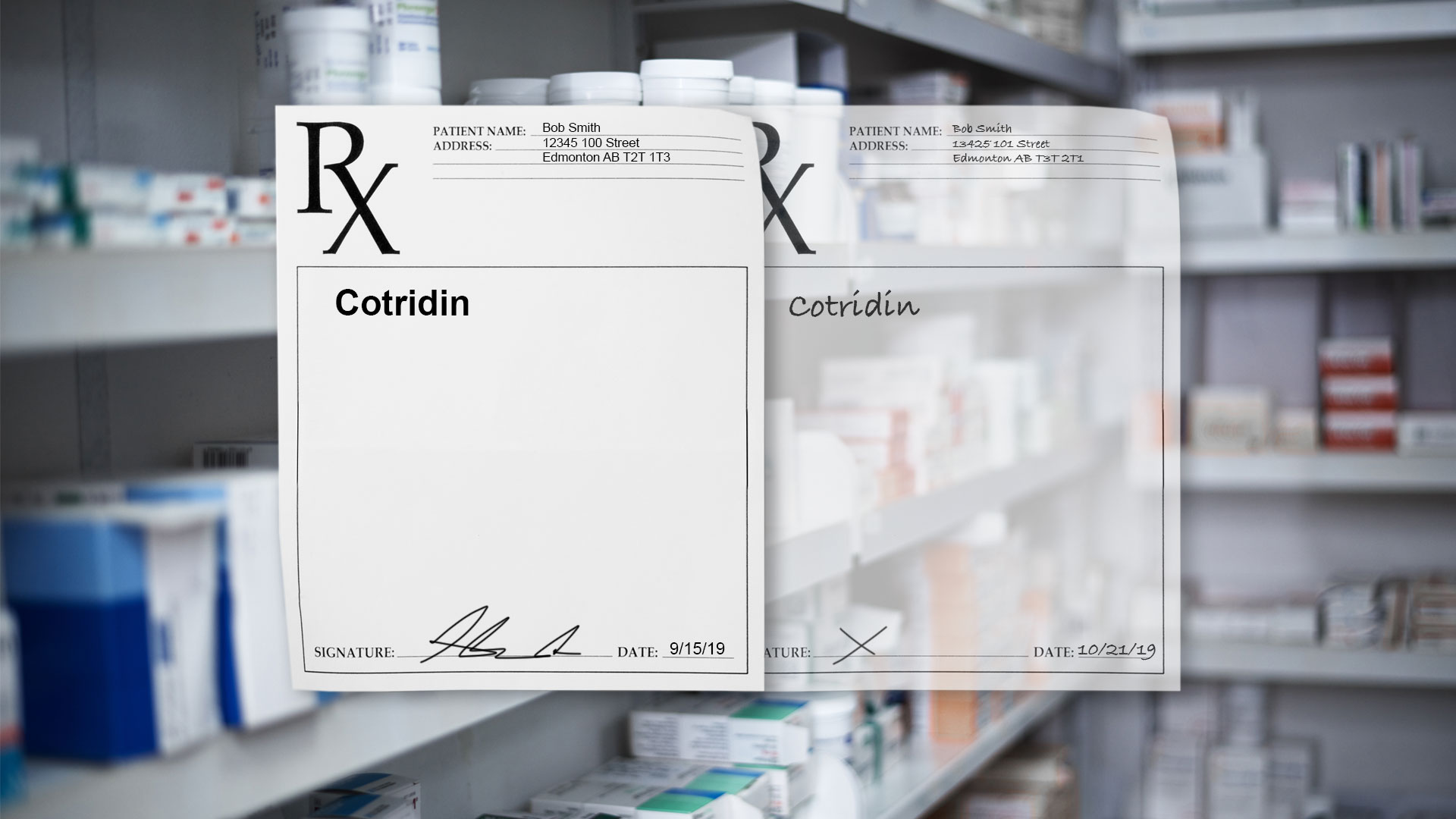 Cotridin forgeries: A trend to be aware of - Alberta College of Pharmacy