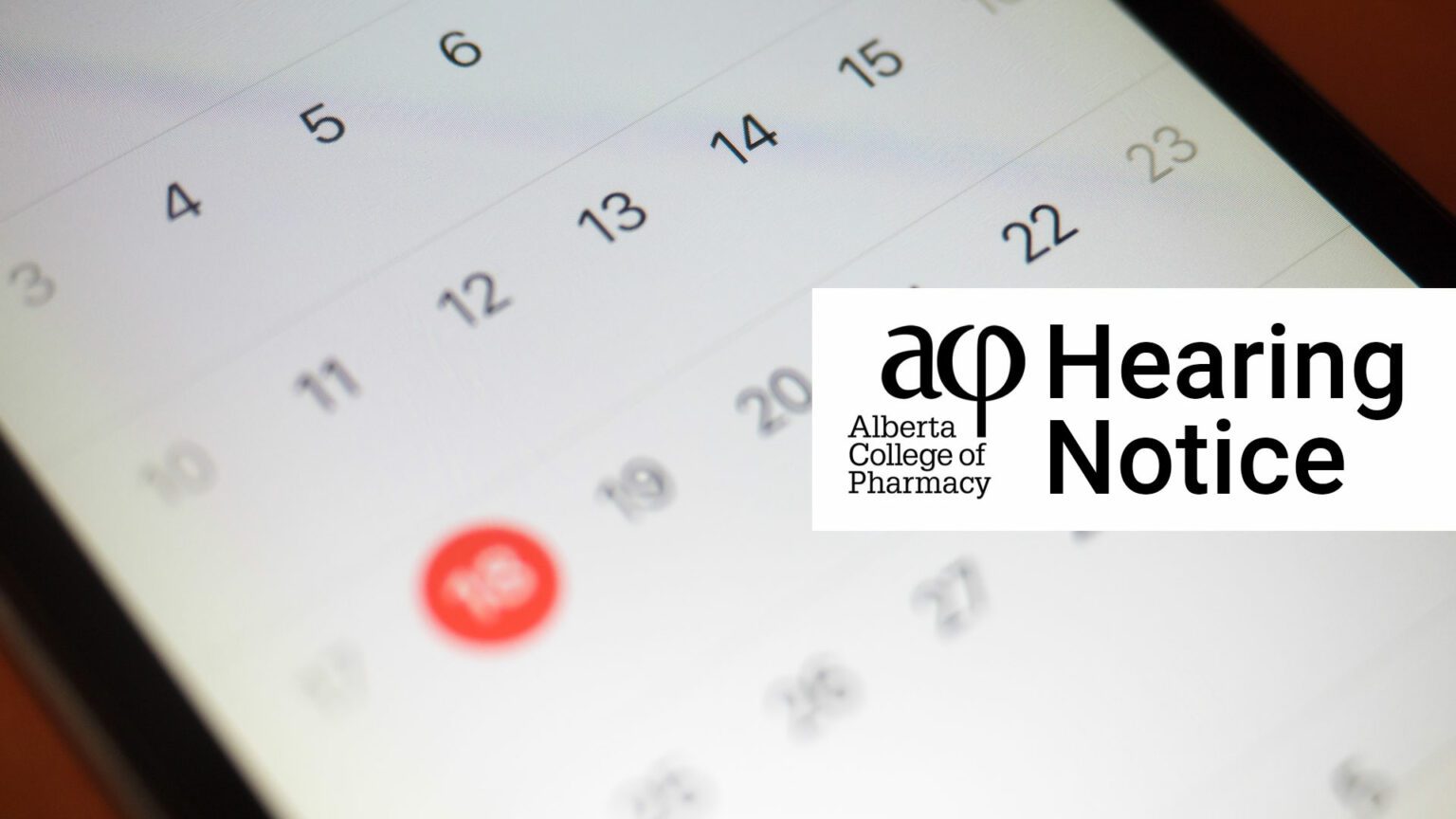 Triplicate Prescription Program update - Alberta College of Pharmacy